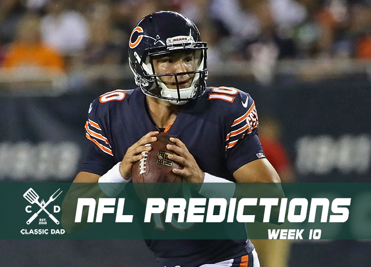 Classic Dad NFL Predictions -- Week 10, 2017 | Classic Dad