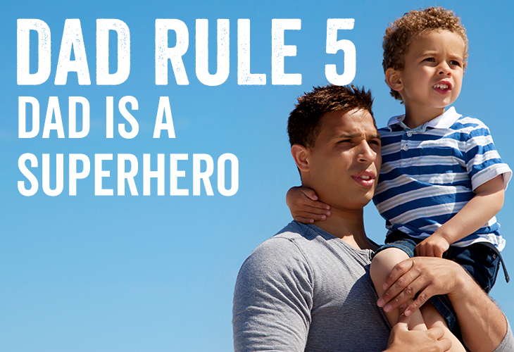 Dad Rule: Dad Is The Most Powerful Avenger | Classic Dad